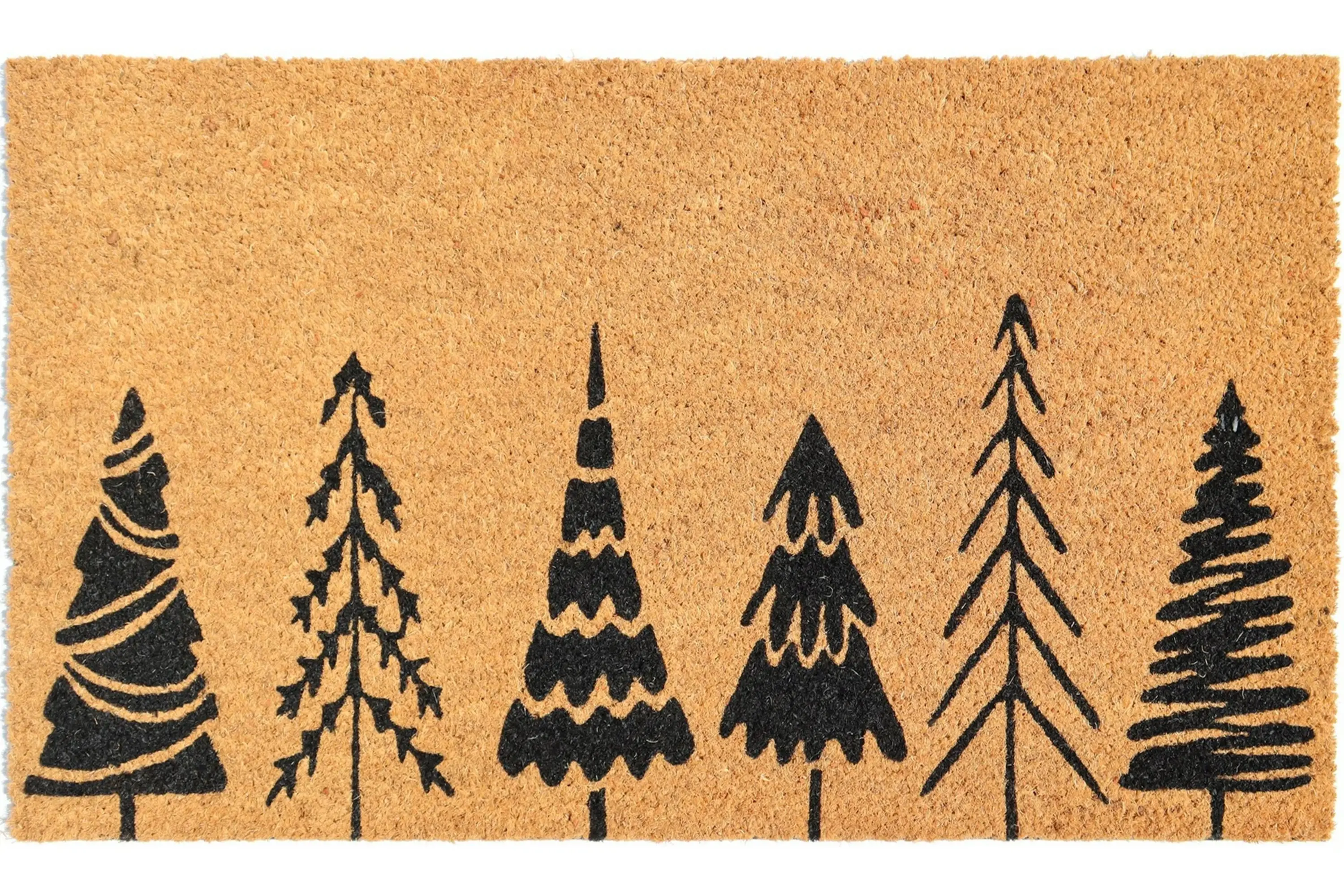 Holiday Time Christmas Tree Coir Doormat - Walmart Finds