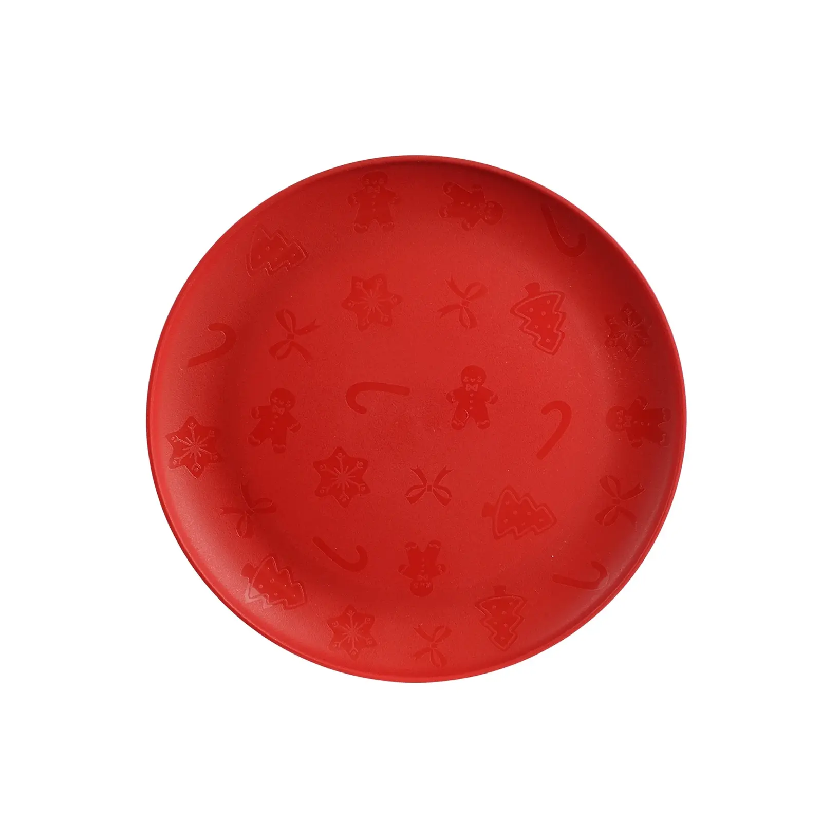 Mainstays Round Plastic Holiday Plate - Walmart Finds